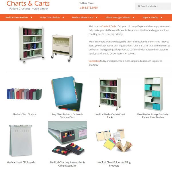 Charts & Carts - Frontline Web Consulting